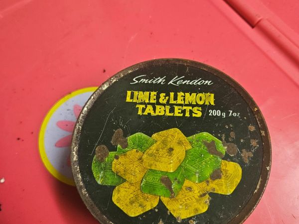 Vintage Lime and Lemon Tablets Tin for sale in Co. Wicklow for €10 on ...