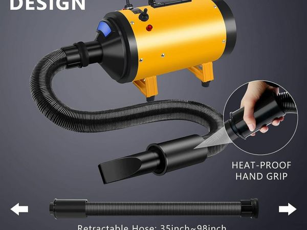 Pet Grooming 2800W Blaster Dryer Adjustable Heat for sale in Co ...