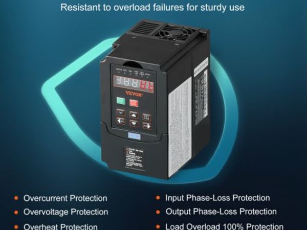 VFD 2HP, 1.5KW, 7.5Amps 220V 1 or 3 Phase Input to for sale in Co ...
