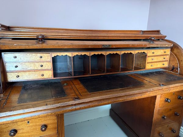 Beautiful roll-top writing desk and drawers for sale in Co. Dublin for ...