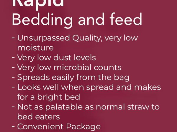 Straw Chip & Rapid Bedding – Premium Milled Straw for sale in Co ...