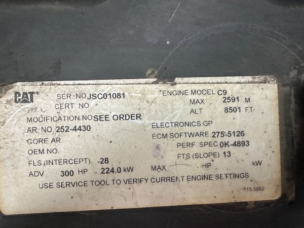 CAT C9 Engine for sale in Co. Cork for €9,000 on DoneDeal