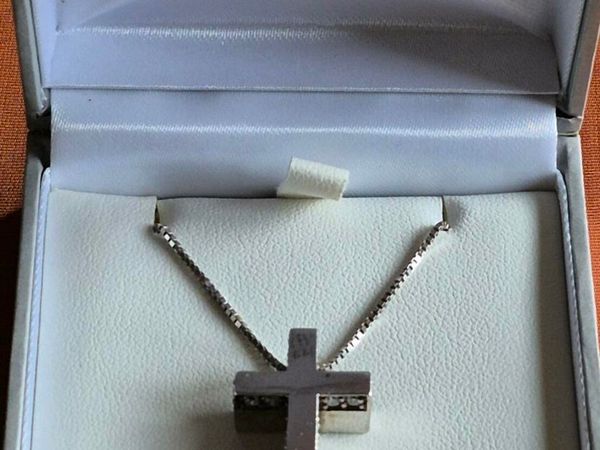 925 Silver 3D Cross Pendant & Chain for sale in Co. Mayo for €50 on ...