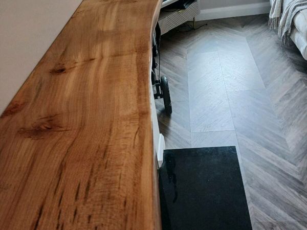 Live edge beams oak bech sycamore house kitchen for sale in Co. Down ...