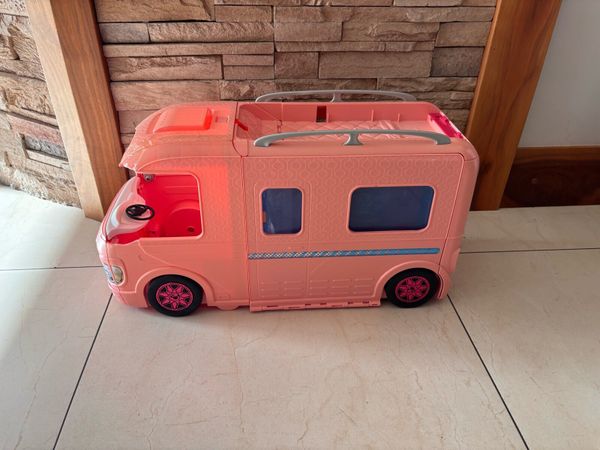 Barbie camper van & pool for sale in Co. Kerry for €10 on DoneDeal
