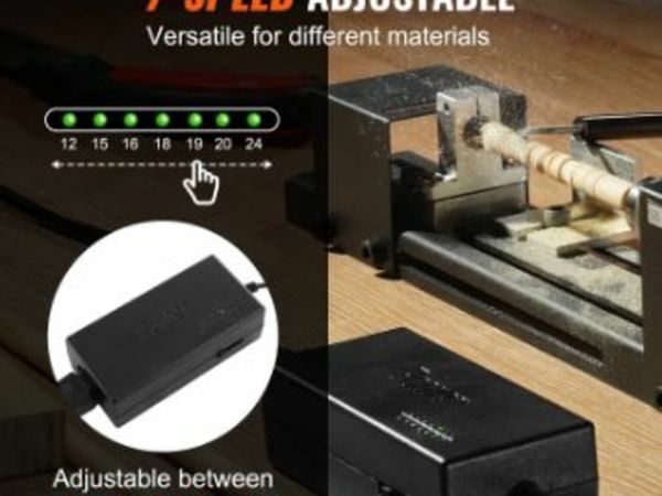 Mini Lathe Machine, 7 cm x 16 cm, 24VDC for sale in Co. Galway for €90 ...