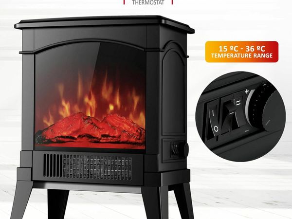 Stove Heater Electric Fireplace Fire Flame Effect for sale in Co ...