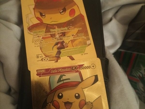 25 GOLD FOIL POKEMON CARDS SPANISH for sale in Co. Cork for €40 on DoneDeal