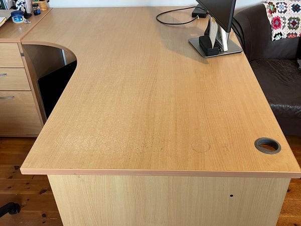 Home office desk and standing desk for sale in Co. Wexford for €150 on ...