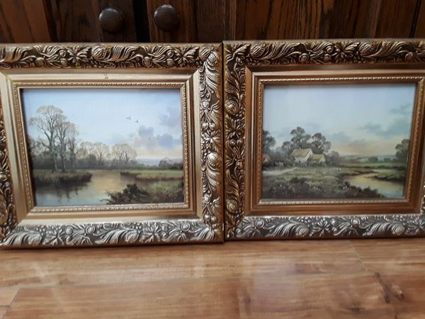 2 lovely vintage pictures beautiful frame for sale in Co. Dublin for € ...