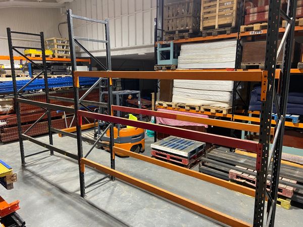 Pallet racking - holds 24 pallets for sale in Co. Mayo for €675 on DoneDeal