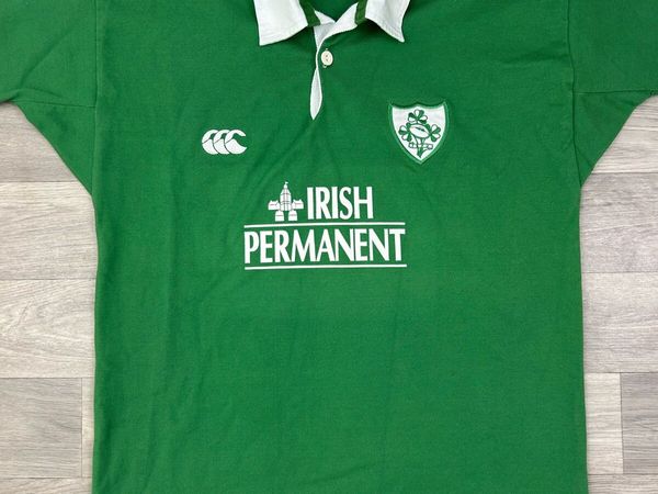 Vintage 2002 Canterbury Ireland Rugby Jersey Sz 12 for sale in Co ...
