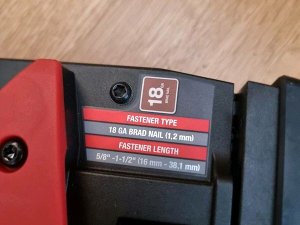 Milwaukee M12 Fuel 18 Gauge 2nd Fix Nail Gun Body for sale in Co ...