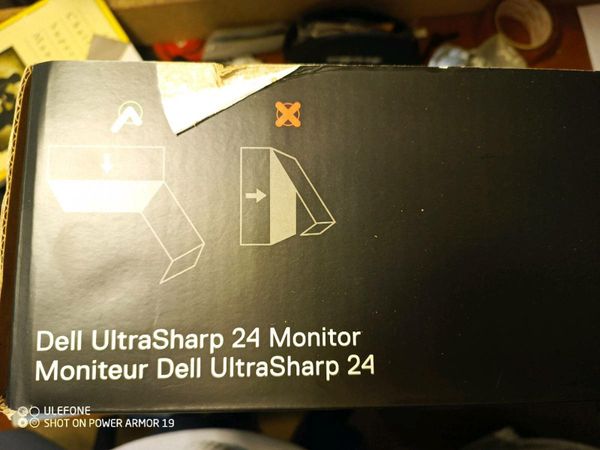 Dell ultra sharp 24" monitor with stand for sale in Co. Galway for €170 ...