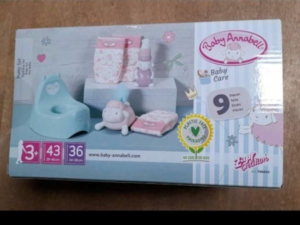 Baby Annabell Potty Set - new for sale in Co. Carlow for €15 on DoneDeal