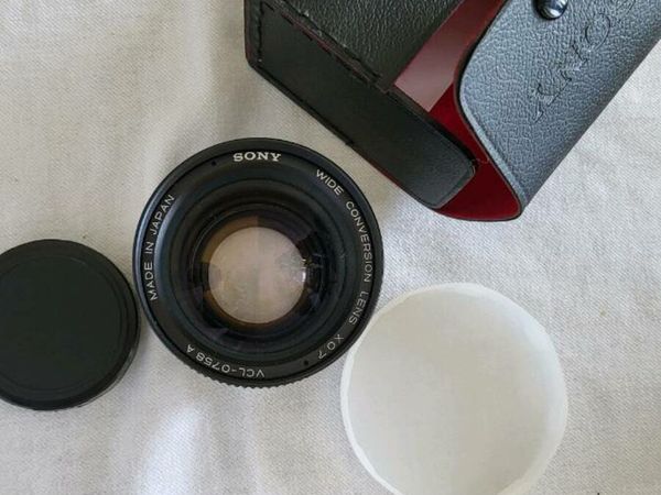 Sony "Cyber Shot VCL- 0758A wide conversion lens for sale in Co ...