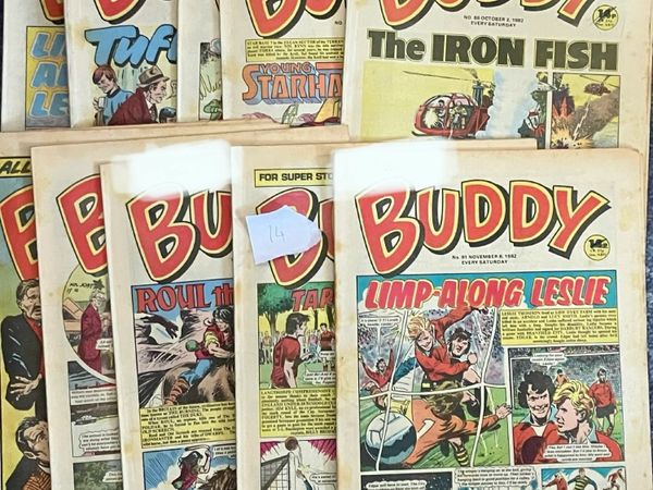 Buddy Comics for sale in Co. Wicklow for €35 on DoneDeal