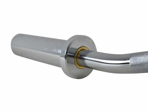 4 Foot Olympic EZ Curl Barbell with Spring Collars for sale in Co. Down ...