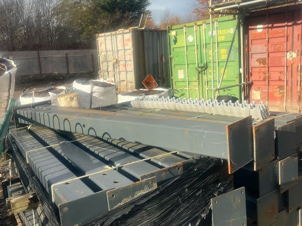 Steel posts primed for sale in Co. Dublin for €60 on DoneDeal