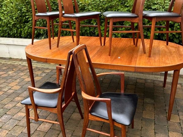 Niels koefoed dining table set mid century modern for sale in Co. Down ...