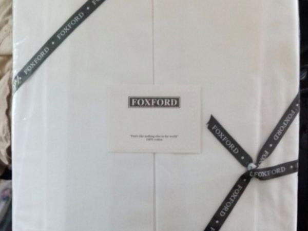 Foxford Woollen Mills King Valance Cotton Sheet for sale in Co. Mayo ...