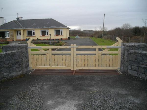 Spring Garden Timber Gate- Made to order for sale in Co. Galway for € ...
