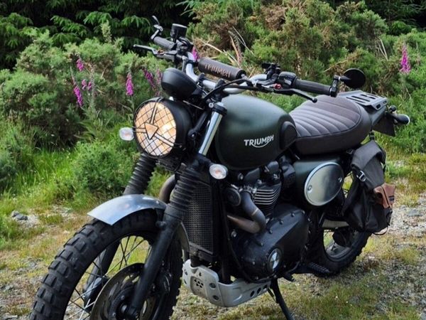 Custom “Great Escape” Triumph Street Scrambler 900 for sale in Co ...