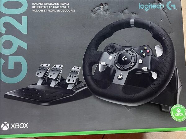 Logitech G920 Xbox racing wheel and pedals for sale in Co. Mayo for € ...