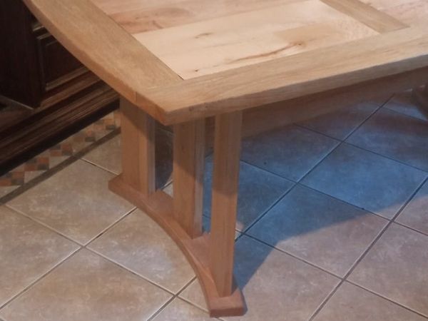 Solid Oak and Canadian Maple Pedastal Table for sale in Co. Meath for € ...