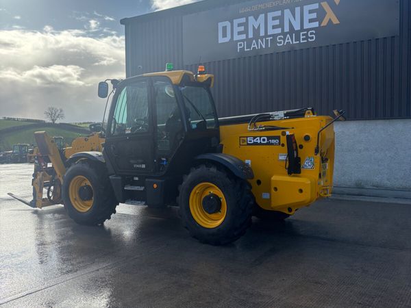 2024 JCB 540v180 - 81KW (109HP) - HYDRAULIC FORKS for sale in Co. Down ...