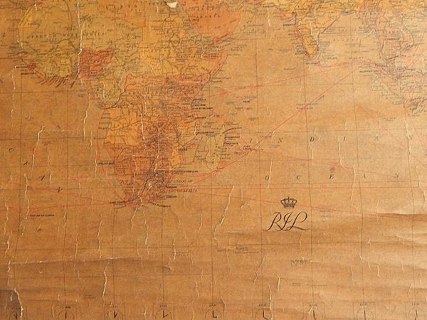 Vintage Roll Down Royal Interocean Lines Poster for sale in Co ...