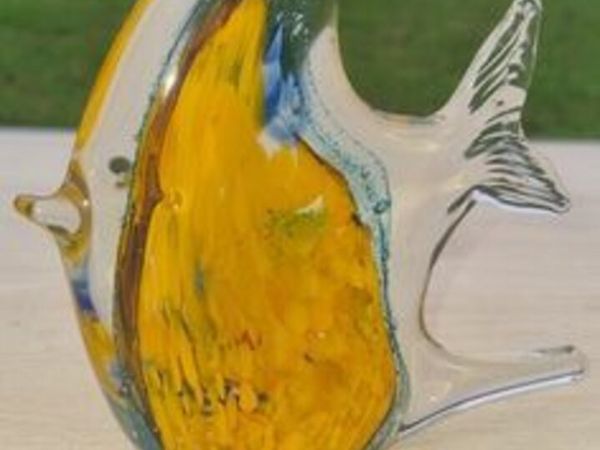 Large colorful Murano fish for sale in Co. Donegal for €50 on DoneDeal
