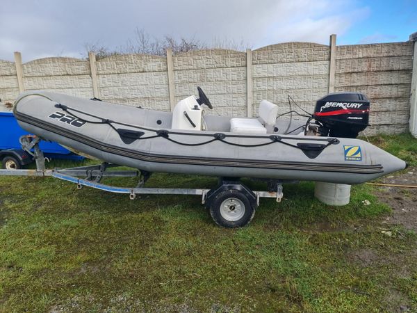 4.7 meter rib 4 stroke 30hp good trailer fine boat for sale in Co ...
