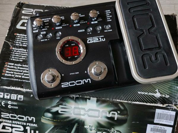 Zoom G2.1U Guitar Effects Pedal with USB for sale in Co. Dublin for €70 ...