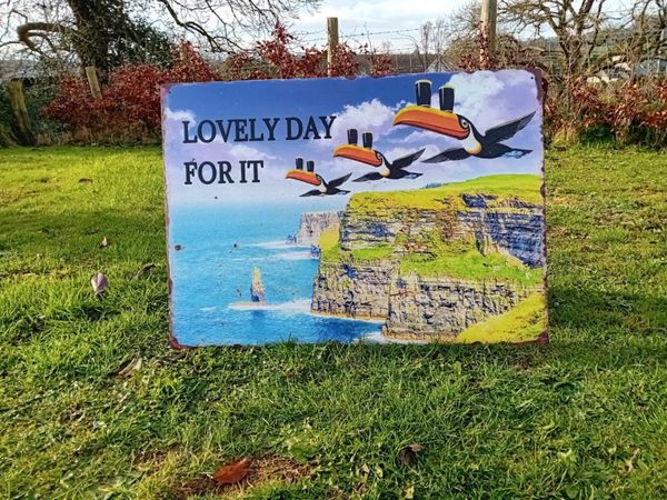 Guinness Cliffs of Moher Tin Sign for sale in Co. Louth for €70 on DoneDeal