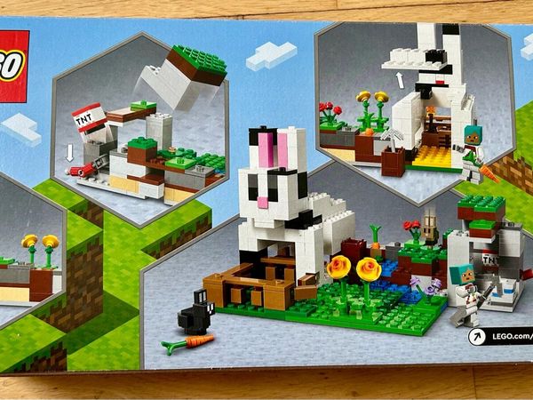 Lego Minecraft- The Rabbit Ranch - 21181 for sale in Co. Dublin for €29 ...