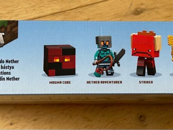 Lego Minecraft - The Nether Bastion - 21185 for sale in Co. Dublin for ...