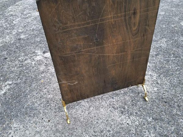 Vintage brass fire screen for sale in Co. Laois for €50 on DoneDeal