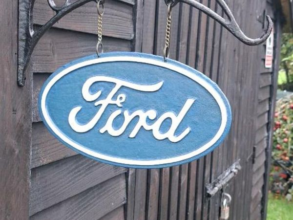 Ford hanging cast iron sign for sale in Co. Limerick for €49 on DoneDeal