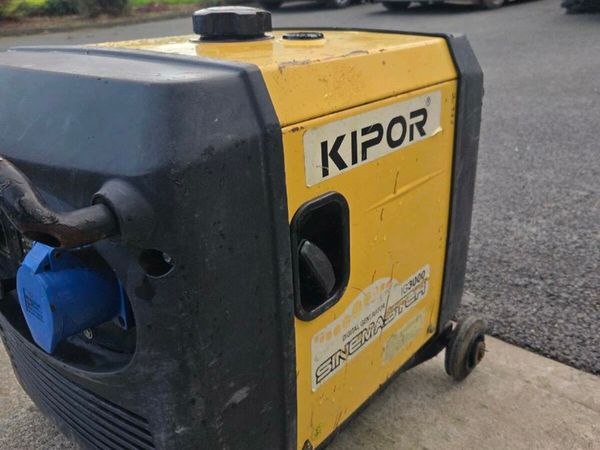 Generator Kipor 3kva petrol for sale in Co. Monaghan for €350 on DoneDeal