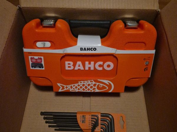 Bahco ratchet-socket set + gift: Bahco Allen keys for sale in Co ...