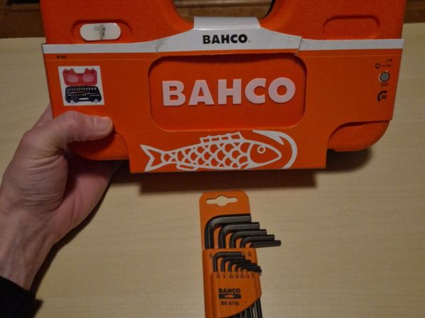 Bahco ratchet-socket set + gift: Bahco Allen keys for sale in Co ...