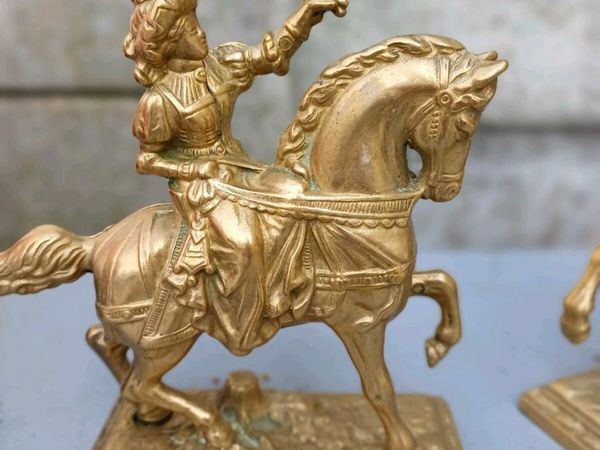 1940s Brass Horsemen Figures for sale in Co. Longford for €75 on DoneDeal