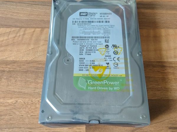New 500GB Western Digital Desktop`s Hard Drive for sale in Co. Dublin ...