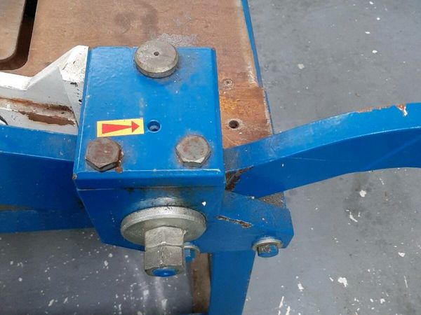 Sheet metal guillotine for sale in Co. Mayo for €1,950 on DoneDeal