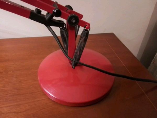 Red Anglepoise lamp model 90 for sale in Co. Dublin for €85 on DoneDeal