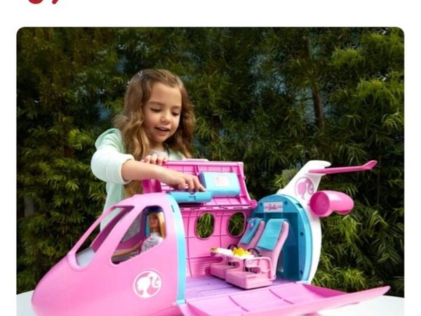 Barbie dream plane with pilot set for sale in Co. Limerick for €25 on ...