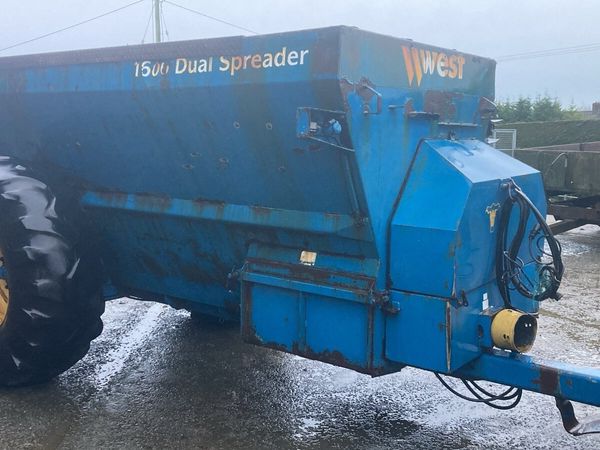 West 1600 dual manure spreader , for sale in Co. Monaghan for €2,100 on ...