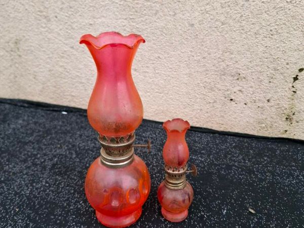 Vintage oil lamp for sale in Co. Kerry for €30 on DoneDeal