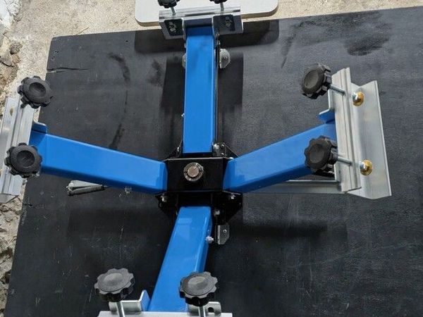 4 Colour 1 Station Manual Screen Printing Press 360 rotatable for sale ...